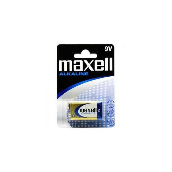 MAXELL 9V 6LR61 alkalna baterija