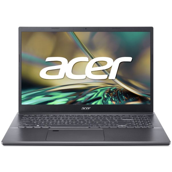 ACER Laptop Aspire 5 A515-57G 15.6" FHD IPS i7-1260P 16GB 512GB SSD RTX 2050 4GB FPR backl siva