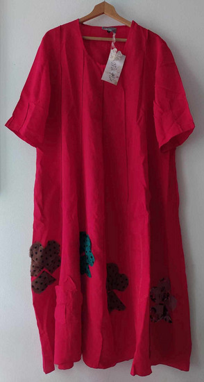 Kao Desigual, oversized haljina viskoza/svila/ 2XL