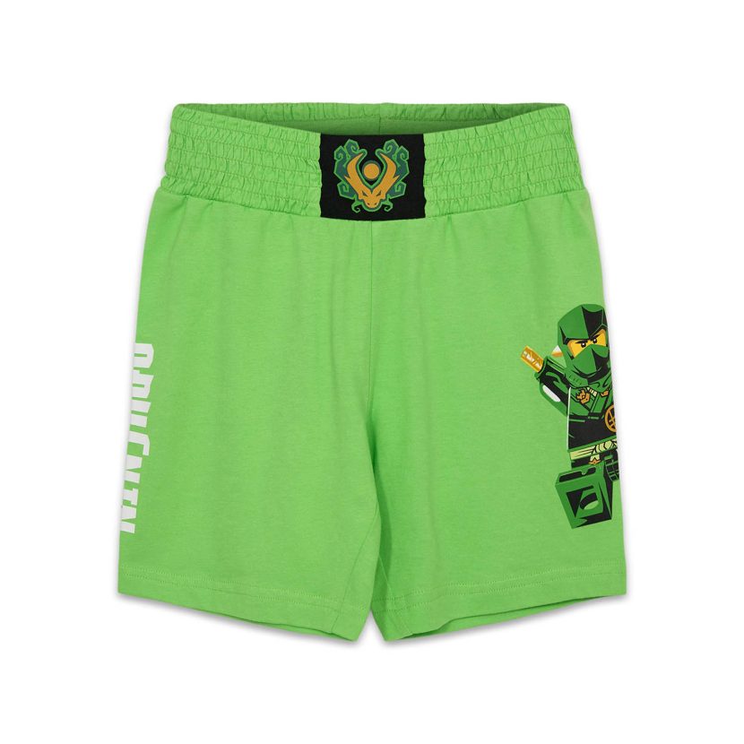 LEGO NINJAGO šorts, jarko zelena