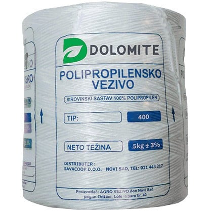 Vezivo PP T-400 5kg - 2kom. DOLOMITE