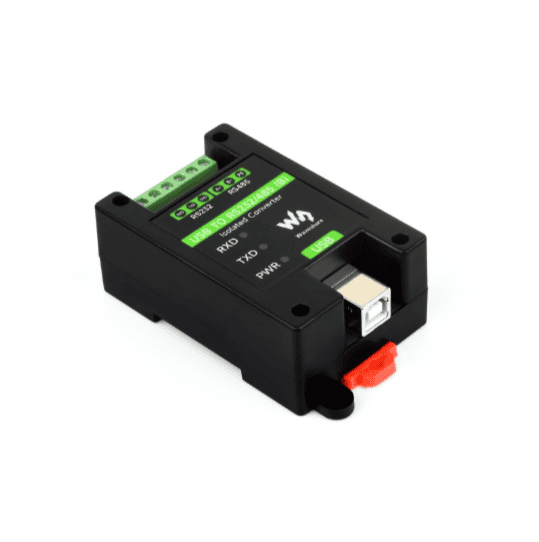 USB na RS232/485 industrijski izolovani konverter, FT232RNL Chip, sa zaštitom, Wall-mount, Rail-Mount