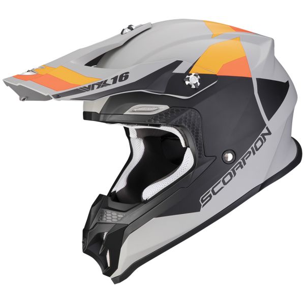 SCORPION Vx-16 evo air spectrum matt gray orange