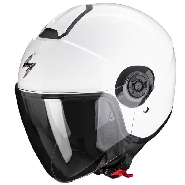 SCORPION Exo-city ii solid white kaciga