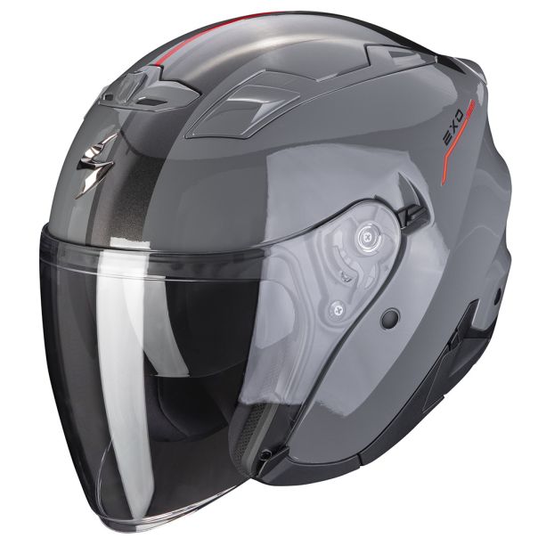 SCORPION Exo-230 sr cement grey red kaciga