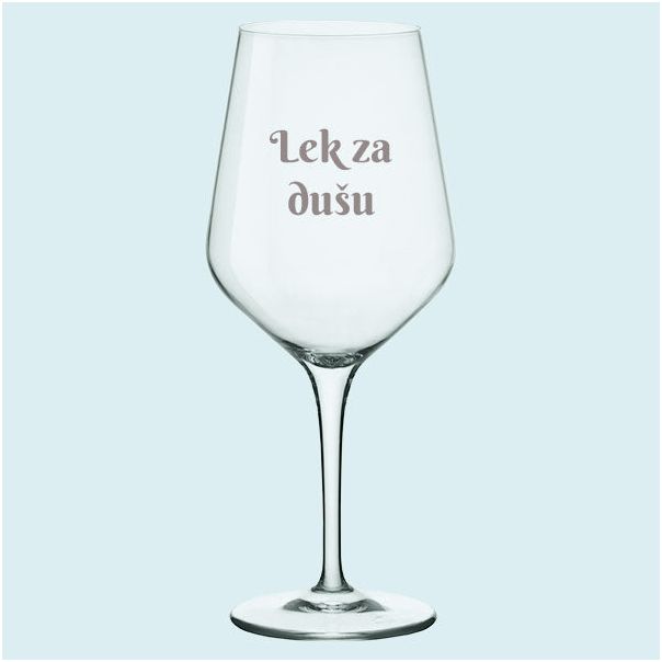 HAPPY PUMPKIN Čaša za vino "Lek za dušu"1137