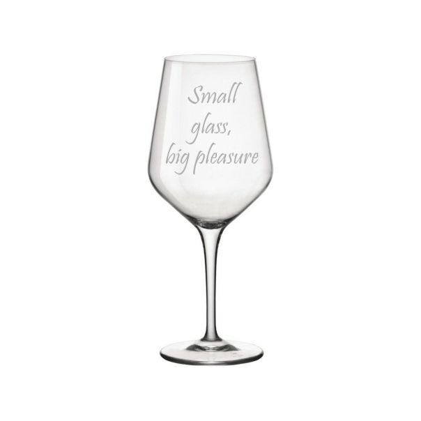 HAPPY PUMPKIN Čaša za vino "Small glass, big pleasure"1132