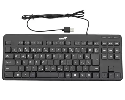 GENIUS LuxeMate 110 USB US slim crna tastatura