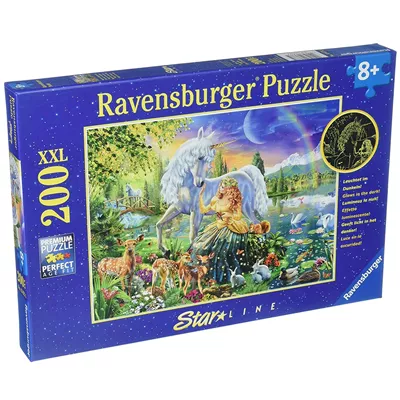 Ravensburger Ravensburger puzzle 200XXL pcs Svetleći jednorog (RA13673)