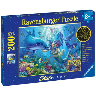 Ravensburger Ravensburger puzzle 200XXL pcs Podvodna magija (RA13678)