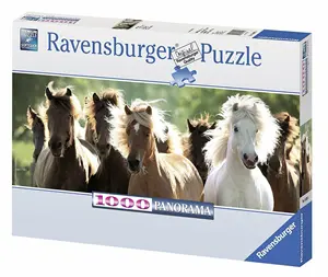 Ravensburger Ravensburger puzzle 1000 delova- Divlji konji panorama (15091)