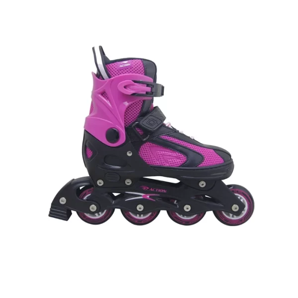 ACTION Roleri PW126B 10 Crno Pink S 33-36
