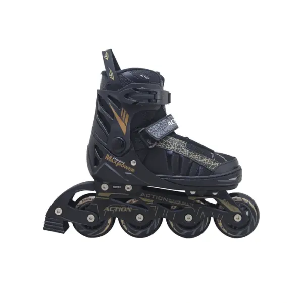 ACTION Roleri PW132B BLACK/GOLD ALU L35-38 2021