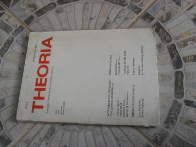 THEORIA - 1/1989