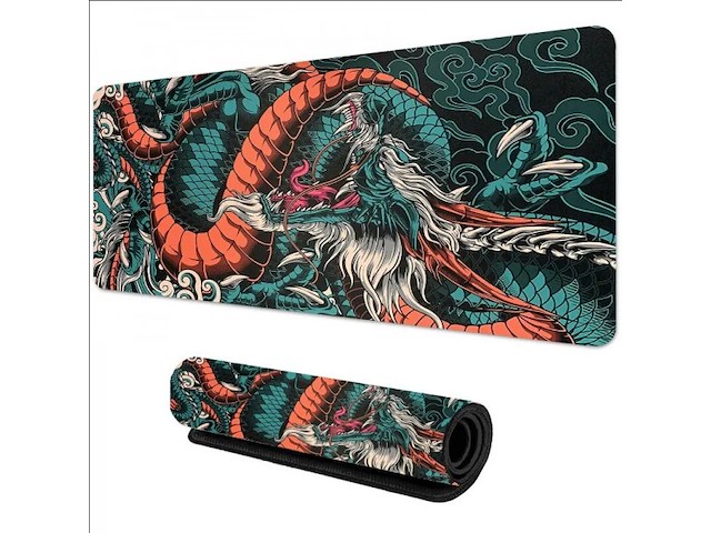 Velika podloga za misa, tastaturu Japanese Dragon 70x30