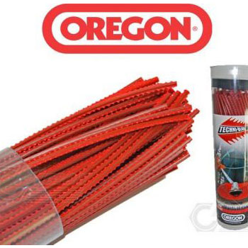 Oregon silk za trimer, Red Techni blade, 7mm X 26cm - 40 kom 539174