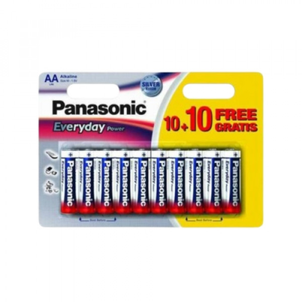 BATERIJA PANASONIC LR6EPS/20BW AA 20kom.