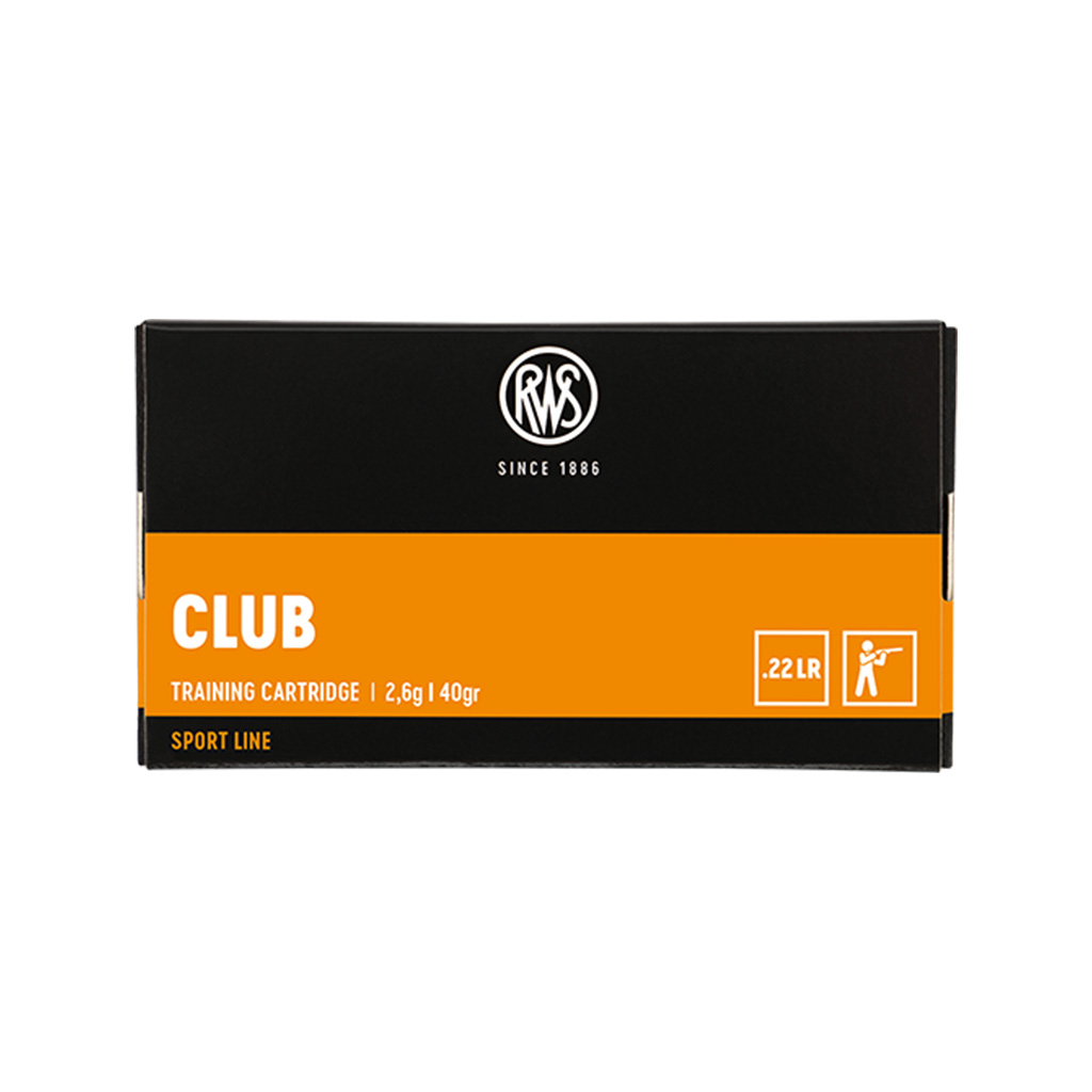 Malokalibarski metak RWS CLUB 22LR 2.6g