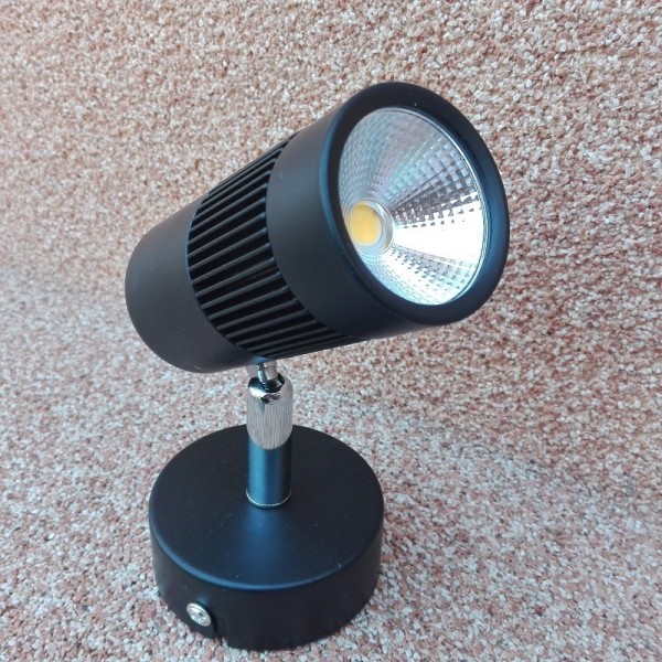 LED spot lampa TOKYO 8W 4200K crna
