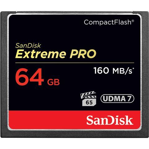 COMPACT FLASH CARD 64GB Sandisk Extreme PRO SDCFXPS-064G-X46ID EK000221252