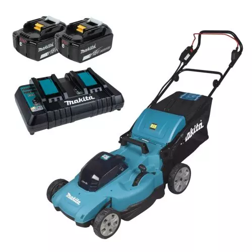 MAKITA DLM538CT2 Akumulatorska kosačica – kosilica 18V+18V