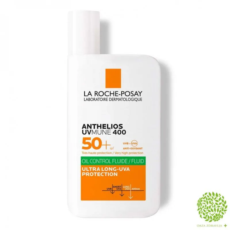 LA ROCHE-POSAY ANTHELIOS UVIMUNE 400 OIL CONTROL FLUID SPF 50+ 40ml 7292