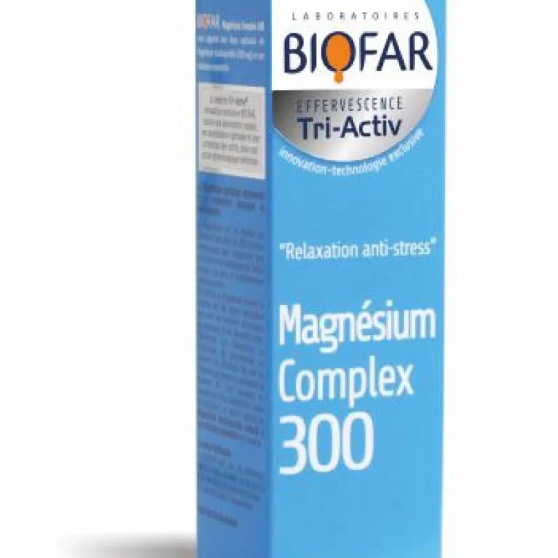 BIOFAR-Mg COMPLEX 300 15 šumećih tableta