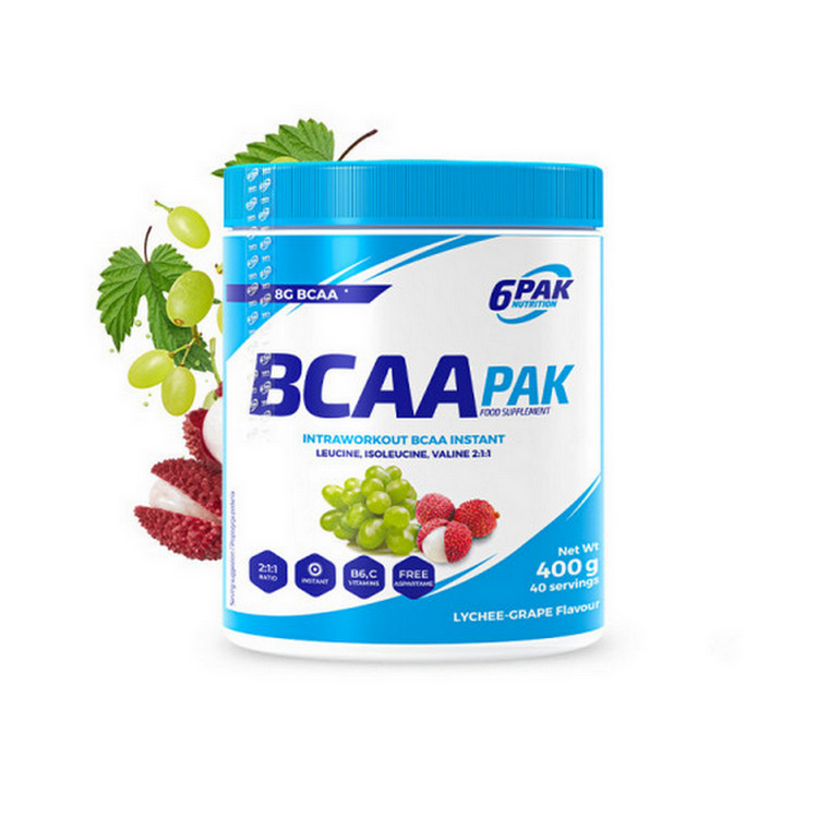 6PAK BCAA PAK 400g