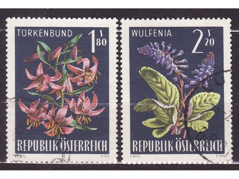 Austrija - cveće 1966.