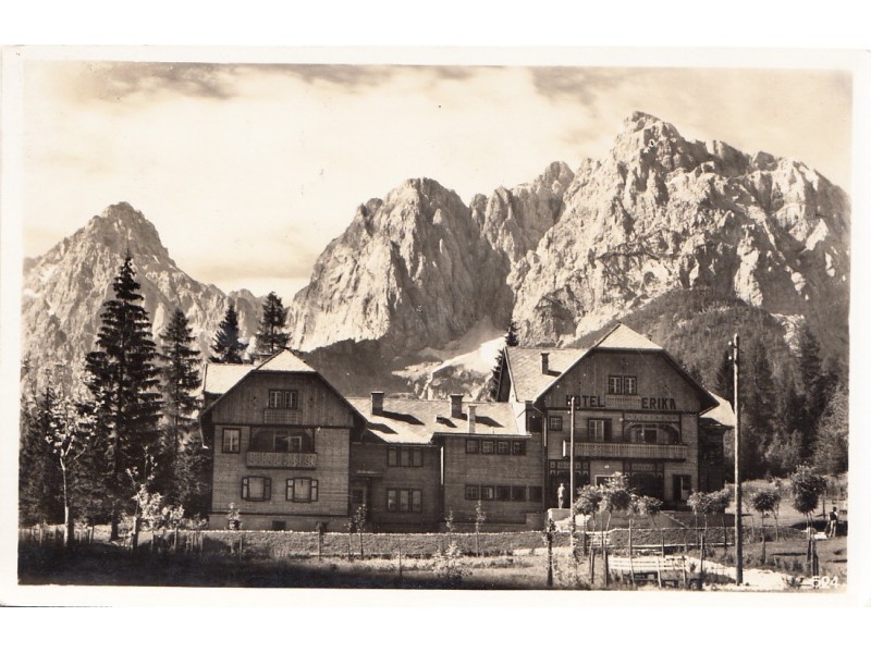 KRANJSKA GORA , HOTEL ERIKA 1935