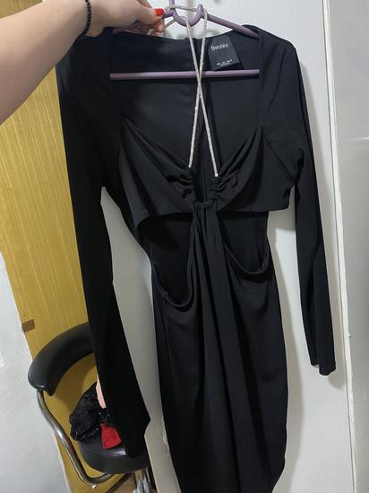 Bershka haljina crna