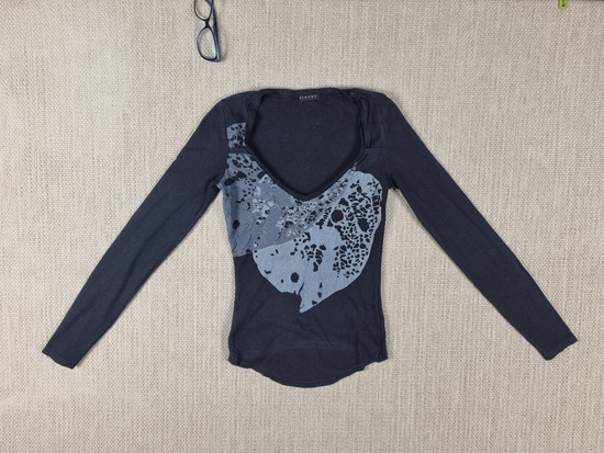 Sisley uska bluza sa V izrezom