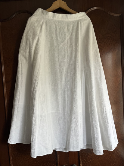 Uniqlo bela suknja midi