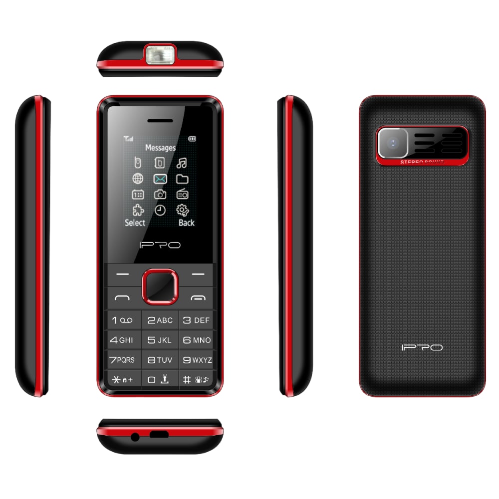 IPRO A18 Black/Red