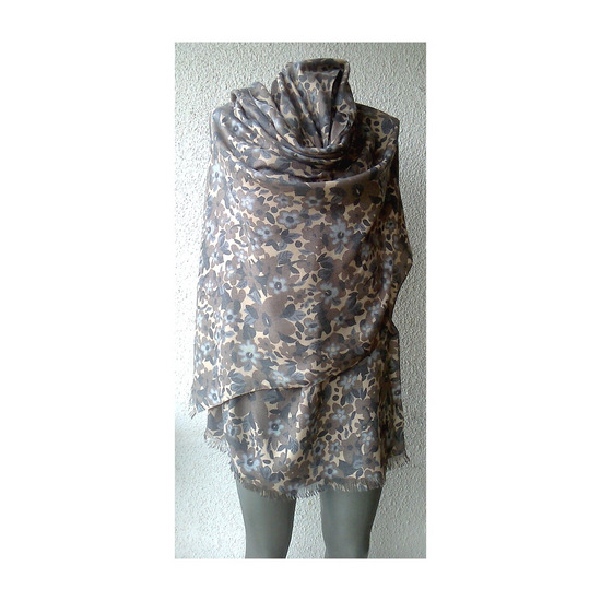 ešarpa sivo drap ITALY 185x89 cm