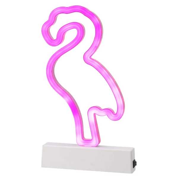 Luar, LED lampa, shape, flamingo