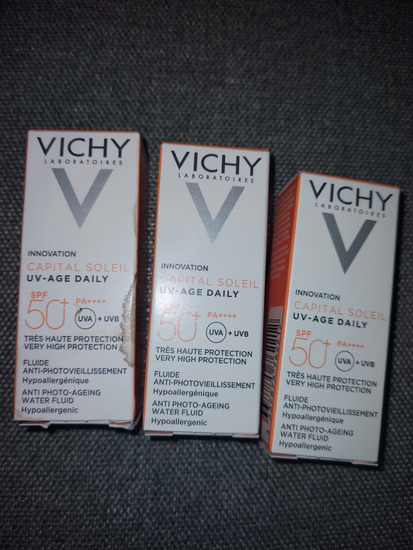 Vichy UV age daily fluid putni set