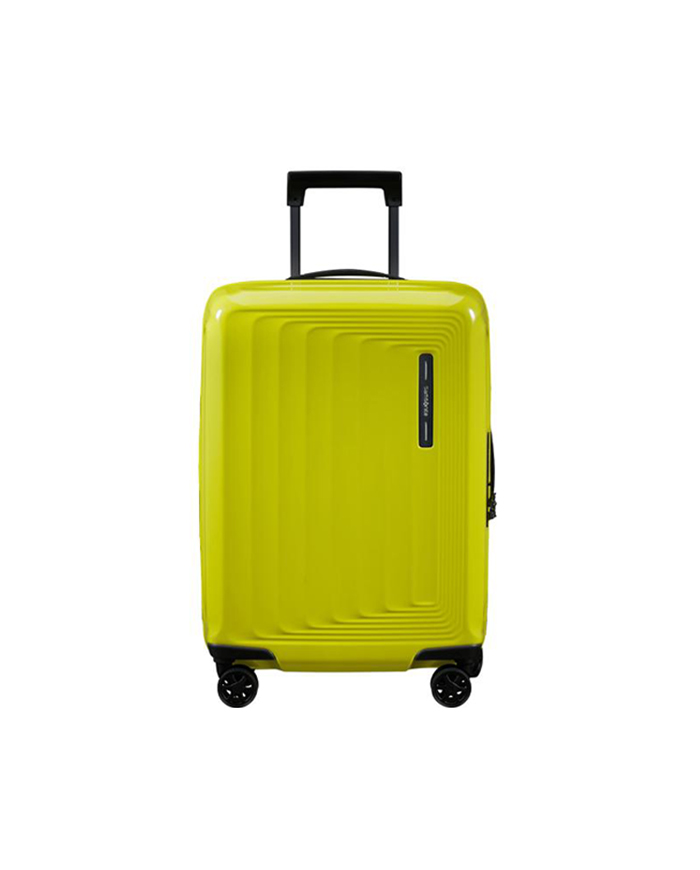 KOFER NUON SPINNER 55/23 METALLIC/LIME TROLLEY Samsonite