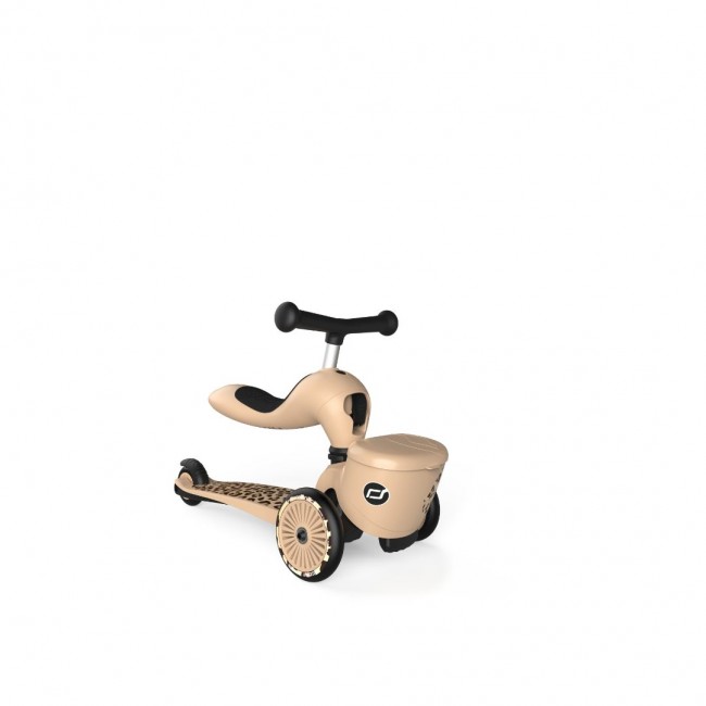 Scoot & Ride - Highwaykick 1 Lifestyle Leopard trotinet 2 u 1