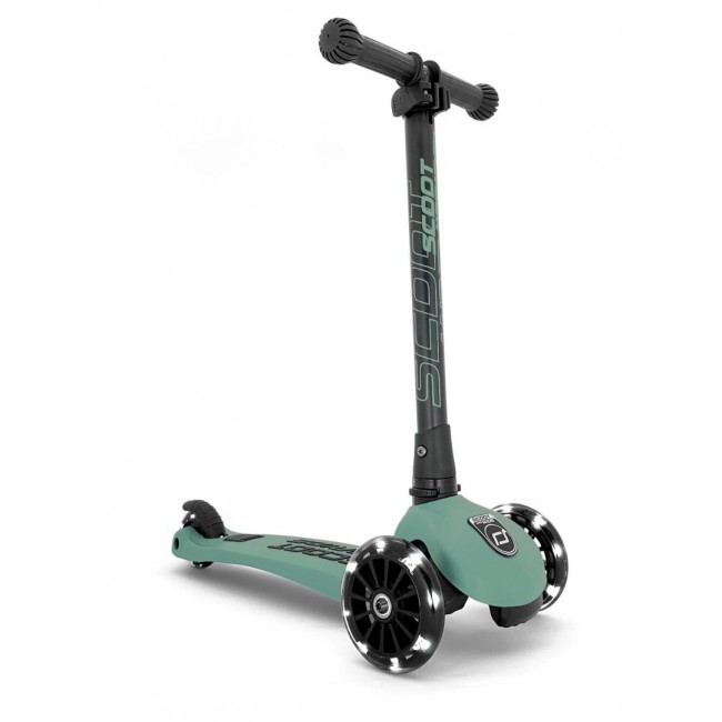 Scoot & Ride - Highwaykick 3 LED Forest trotinet