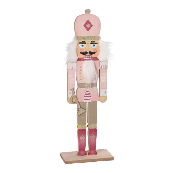 Pinky, novogodišnja dekoracija, drvena, olovni vojnik, 45cm