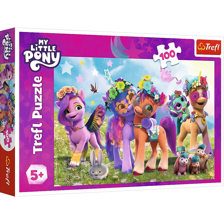 Puzzle 100 delova-Pony