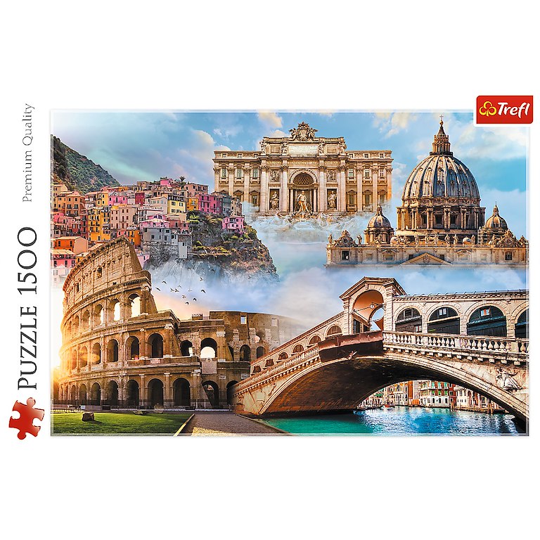 Puzzle 1500 delova-Italija