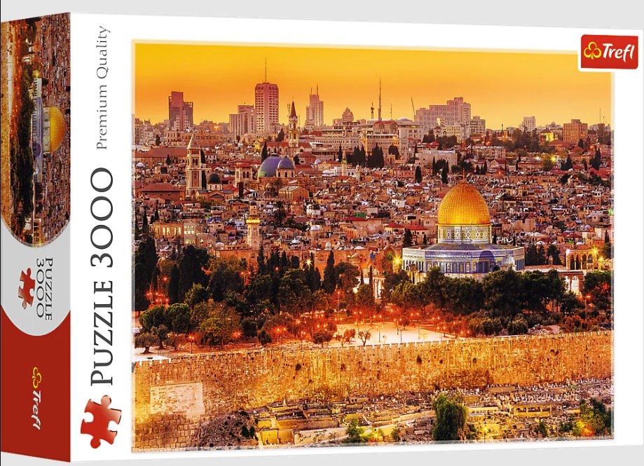 Puzzle 3000 delova-Jerusalim
