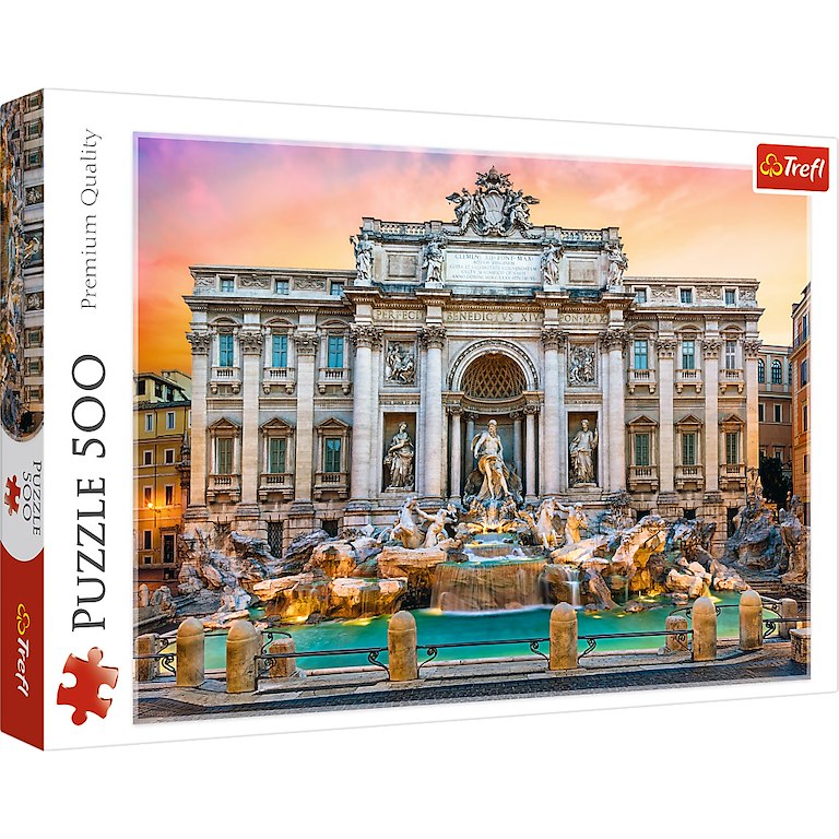 Puzzle 500 delova-Fontana Di Trevi