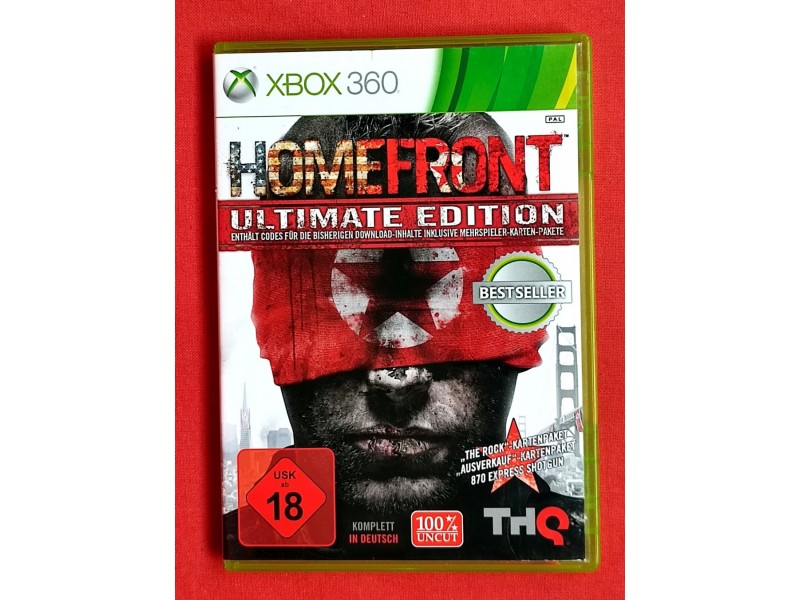 Homefront Limited Edition / XBox 360 Originalna Igra