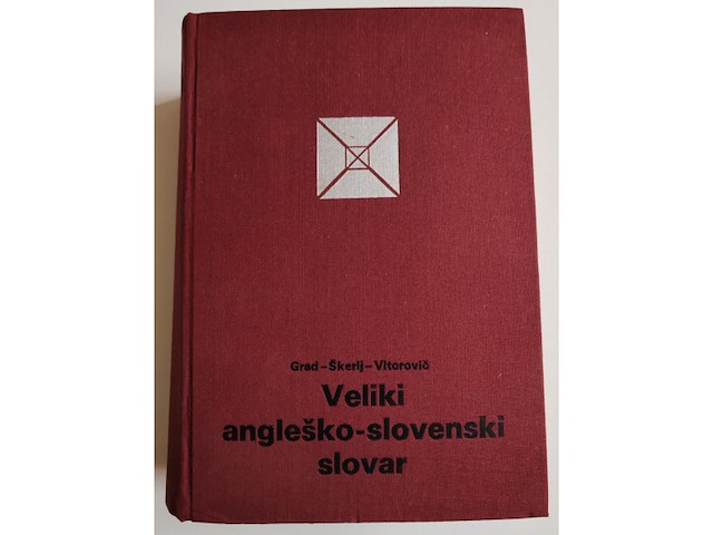 Veliki angleško-slovenski slovar