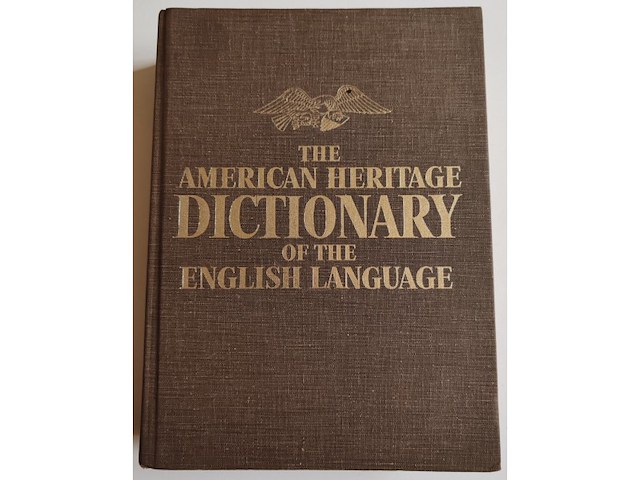 The American Heritage Dictionary of the English Languag