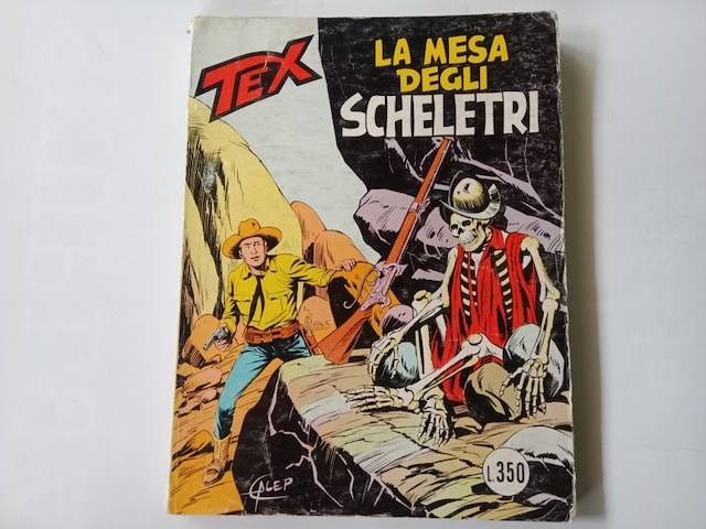 Tex 189 La Mesa Degli Scheletri 1976