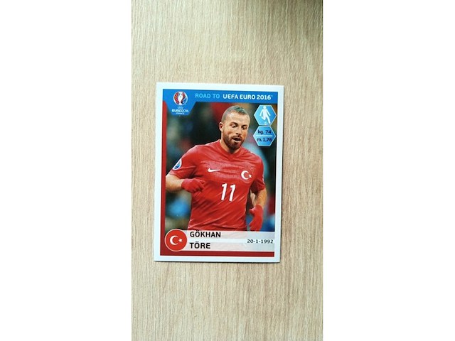 Road to Euro 2016 Panini sličica broj 378